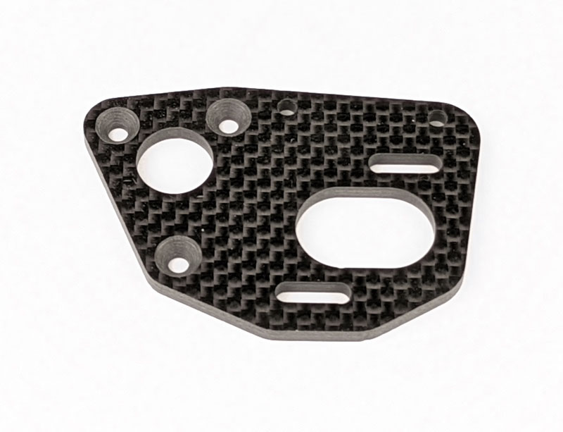 V2 LAYDOWN TRANS CARBON MOTOR PLATE – Custom Works RC