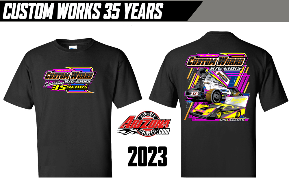 BLACK 35 YEAR ANNIVERSARY SHIRT (S) – Custom Works RC