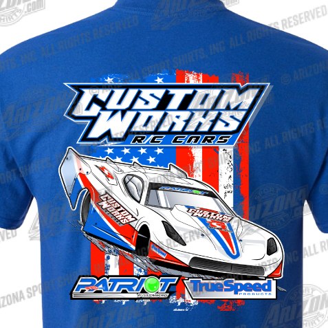 2023 BLUE DRAG SHIRT 3X – Custom Works RC